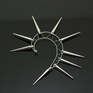 Spiked Ear Cuff Large Punk Rock Ear Wrap Tribal Jewelry | Etsy