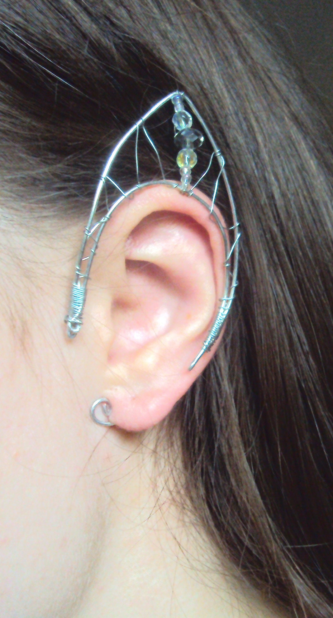 Elf Ear Cuff Fantasy Elvish Earcuff No Pierce Cosplay Earring | Etsy