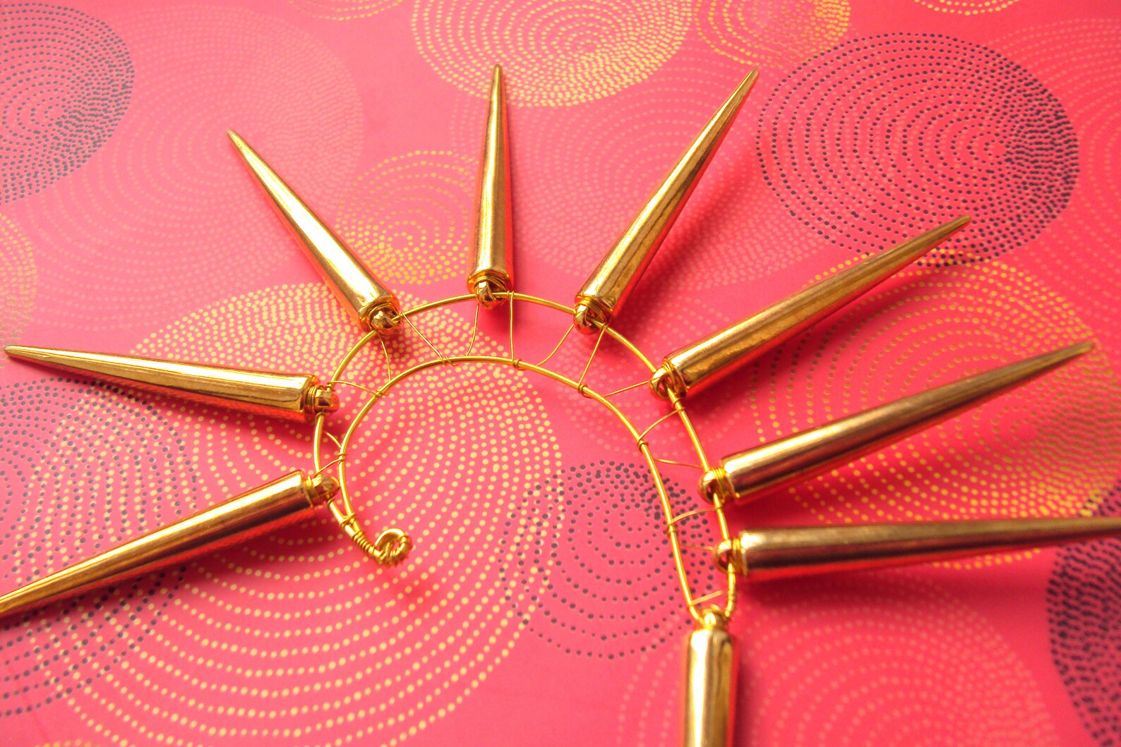 Large Spiked Ear Cuff Goddess Ear Wrap Modern Urban | Etsy