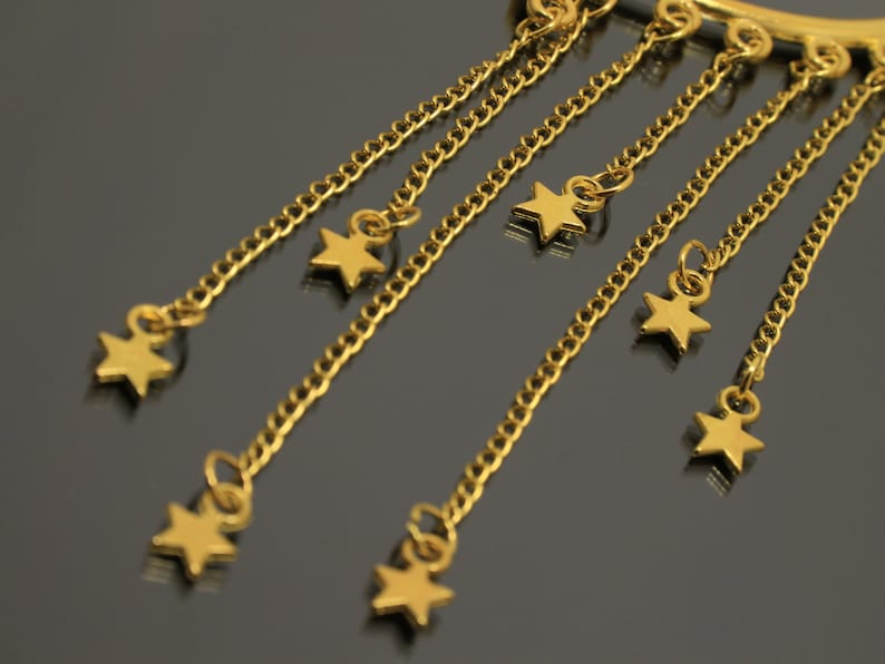 Star Ear Cuff Silver Ear cuffs Earrings No Piercing Fake | Etsy