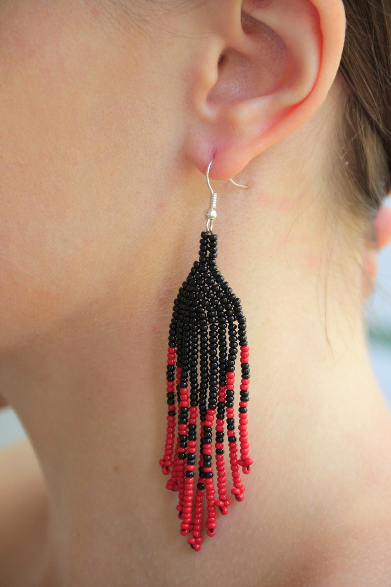 Black Vampire Earrings, Bloody Gothic Jewelry, Halloween Costume ...