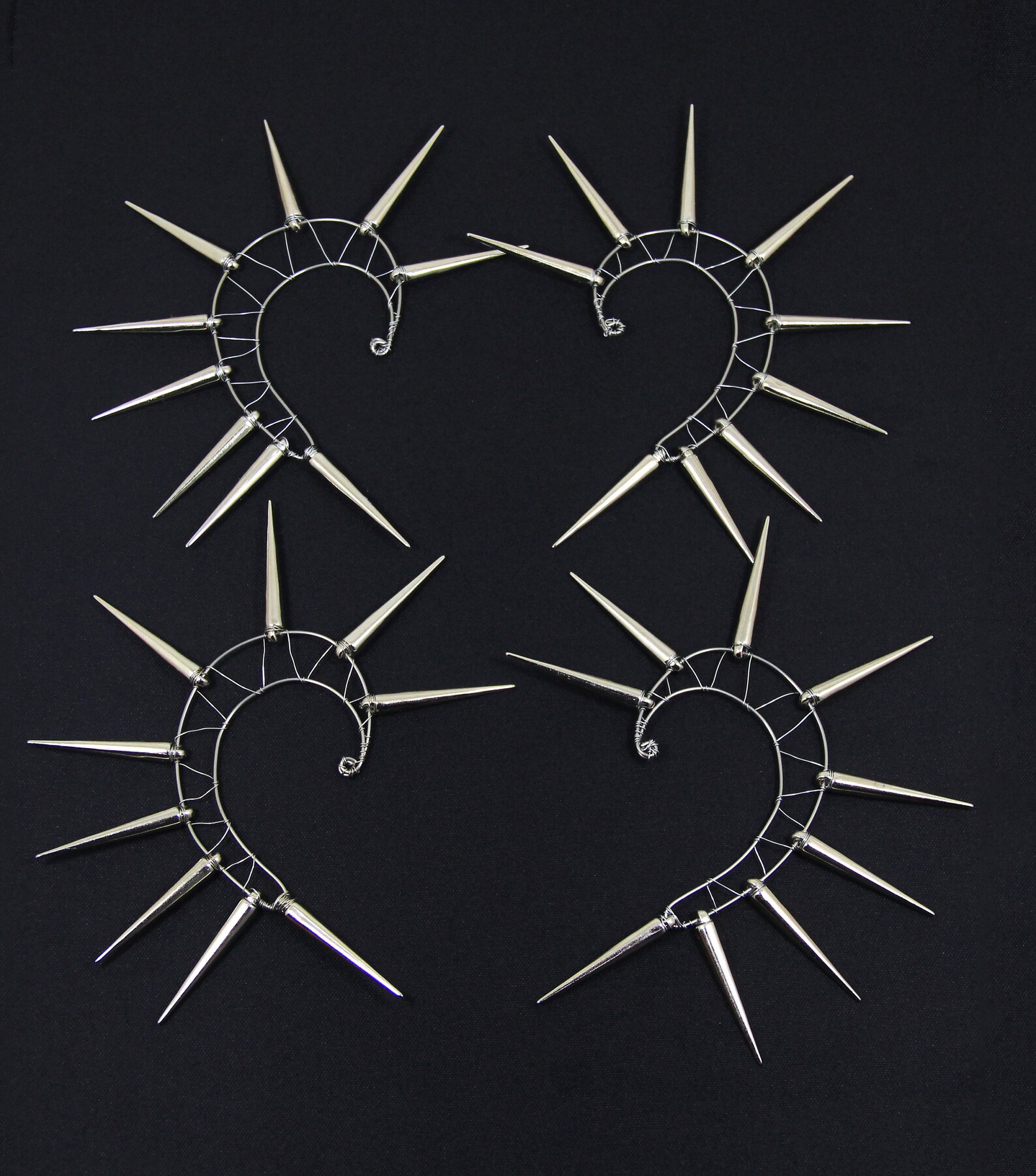 Spiked Ear Cuff Large Punk Rock Ear Wrap Tribal Jewelry - Etsy