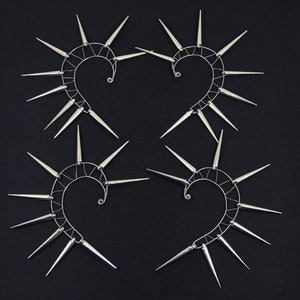 Spiked Ear Cuff Large Punk Rock Ear Wrap Tribal Jewelry - Etsy