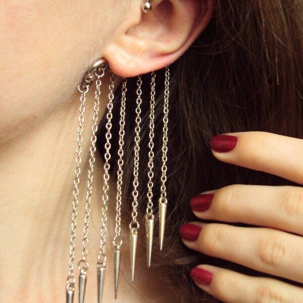 Spike Ear Cuff - Etsy