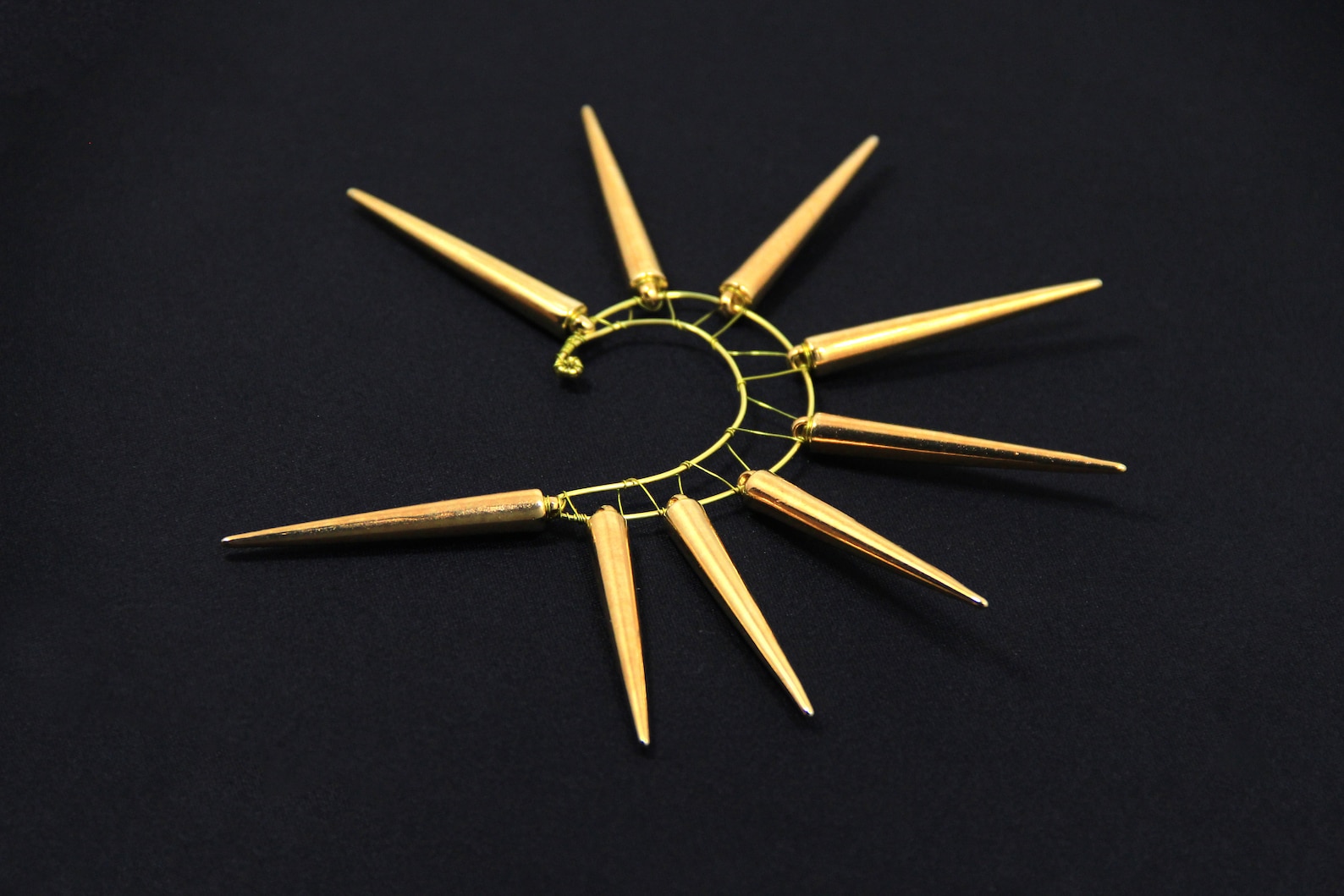 Large Spiked Ear Cuff Goddess Ear Wrap Modern Urban - Etsy