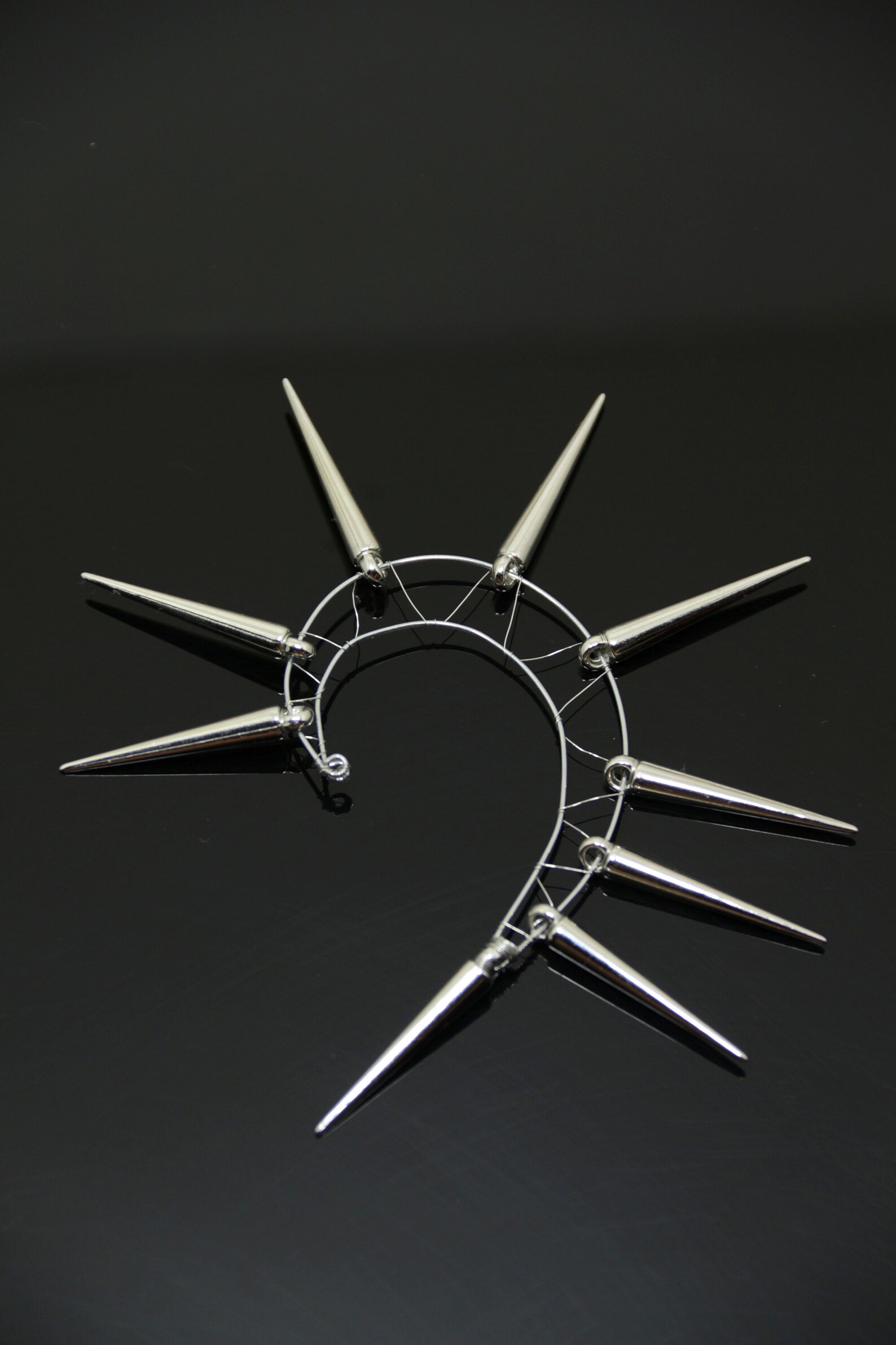 Spiked Ear Cuff Large Punk Rock Ear Wrap Tribal Jewelry - Etsy