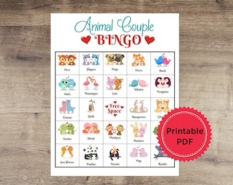 30 Printable Valentine's Day Bingo Cards - School Party Game - Instant ...