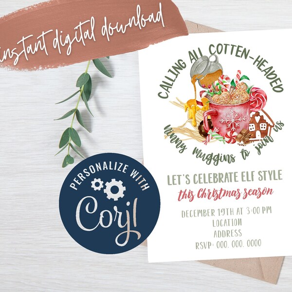 Elf the Movie Invitation - Etsy