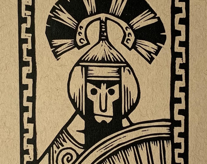 Ancient Greek Mycenaean Bee/butterfly Archival Art Print, Original ...