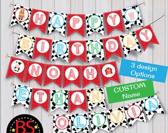 Gingham party decor | Etsy