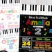 Music Piano Keys Invitation, Music Birthday Party Invite, Wedding ...