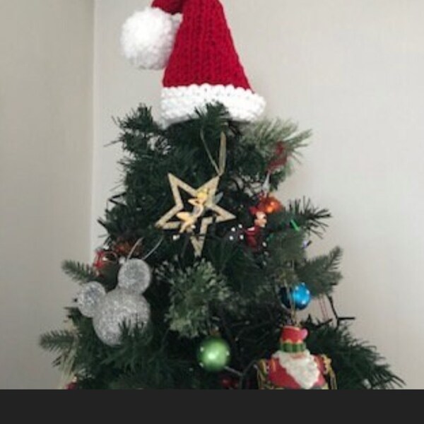 Knitted Tree Topper - Etsy UK