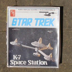 Star Trek K-7 Space Station Model tribble Episode by AMT C 1976 - Etsy