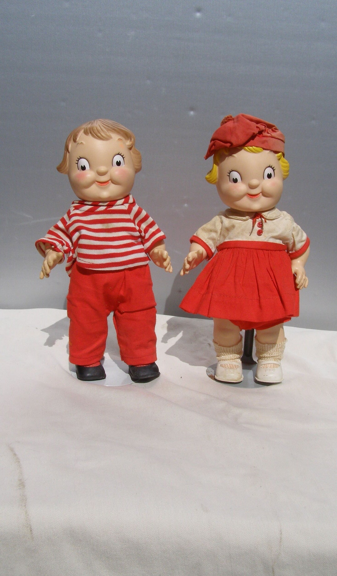 Pair of Vintage Campbell Kids Dolls C. 1970's *all Original* - Etsy