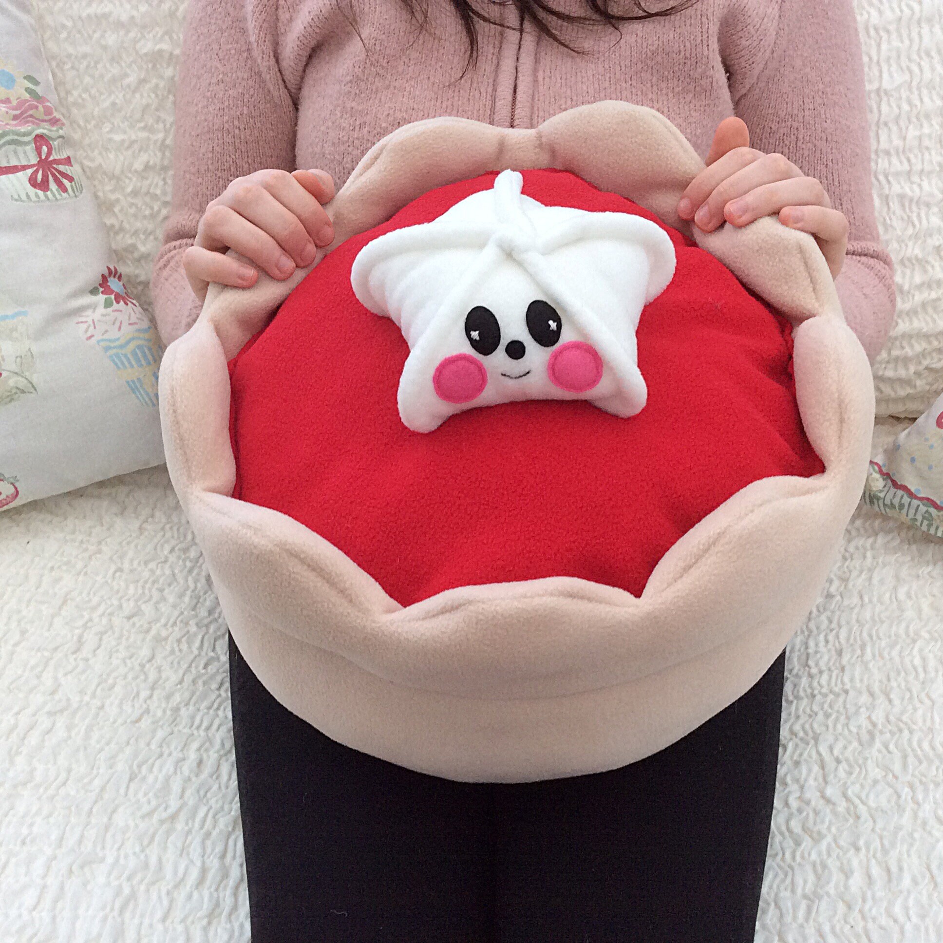 Jam tart cushion novelty cake plush | Etsy