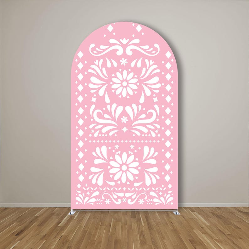 Fiesta Arch Backdrop Cover: Pink Cielito Lindo Mexican Party Decor - Etsy