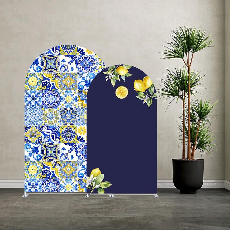 Lemon Backdrop - Etsy