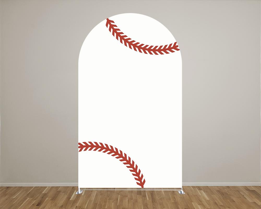 Baseball Arch Backdrop Cover: Sports Theme Party Decoration - Etsy
