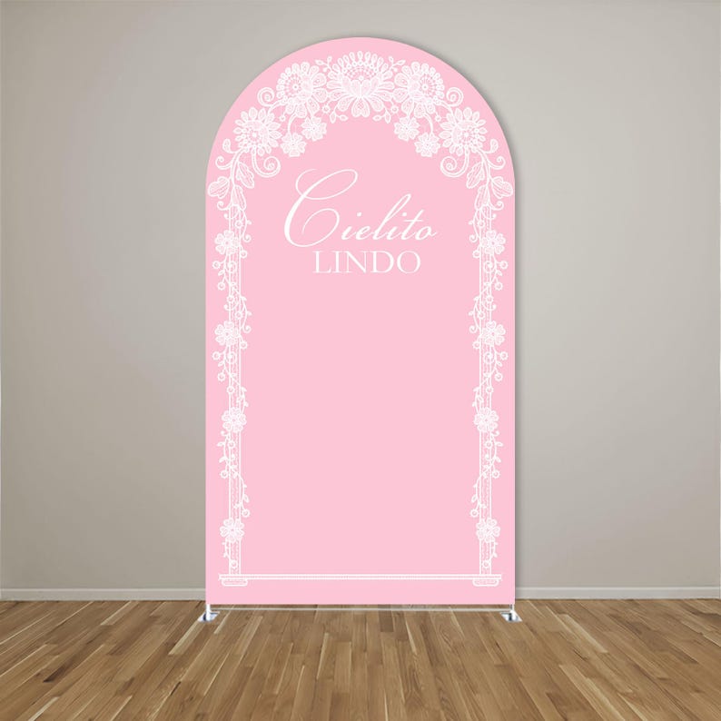 Fiesta Arch Backdrop Cover: Pink Cielito Lindo Mexican Party Decor - Etsy