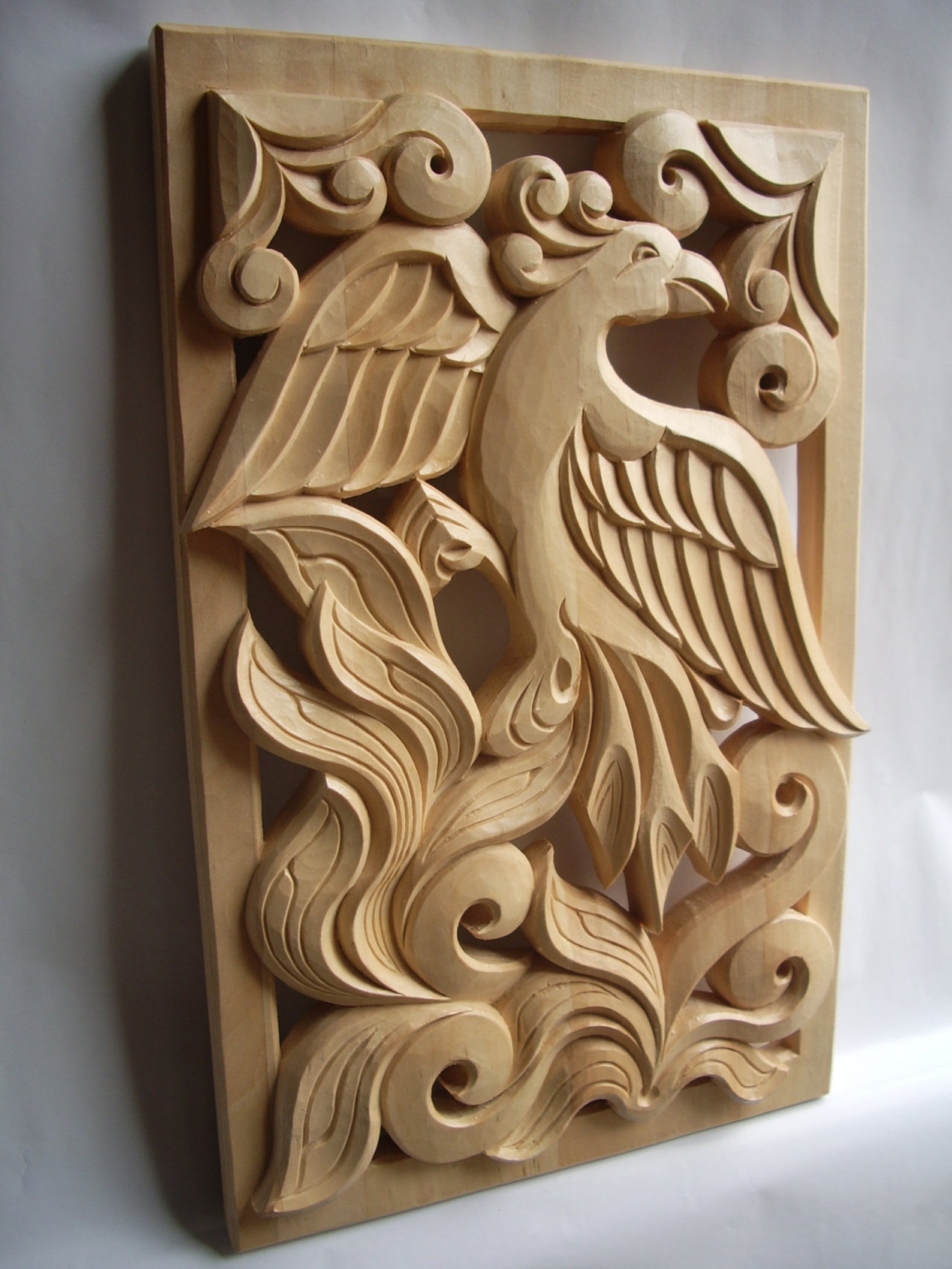 Woodcarving, Home Décor, Wood Art, Woodcraft, Woodworking, Wooden ...
