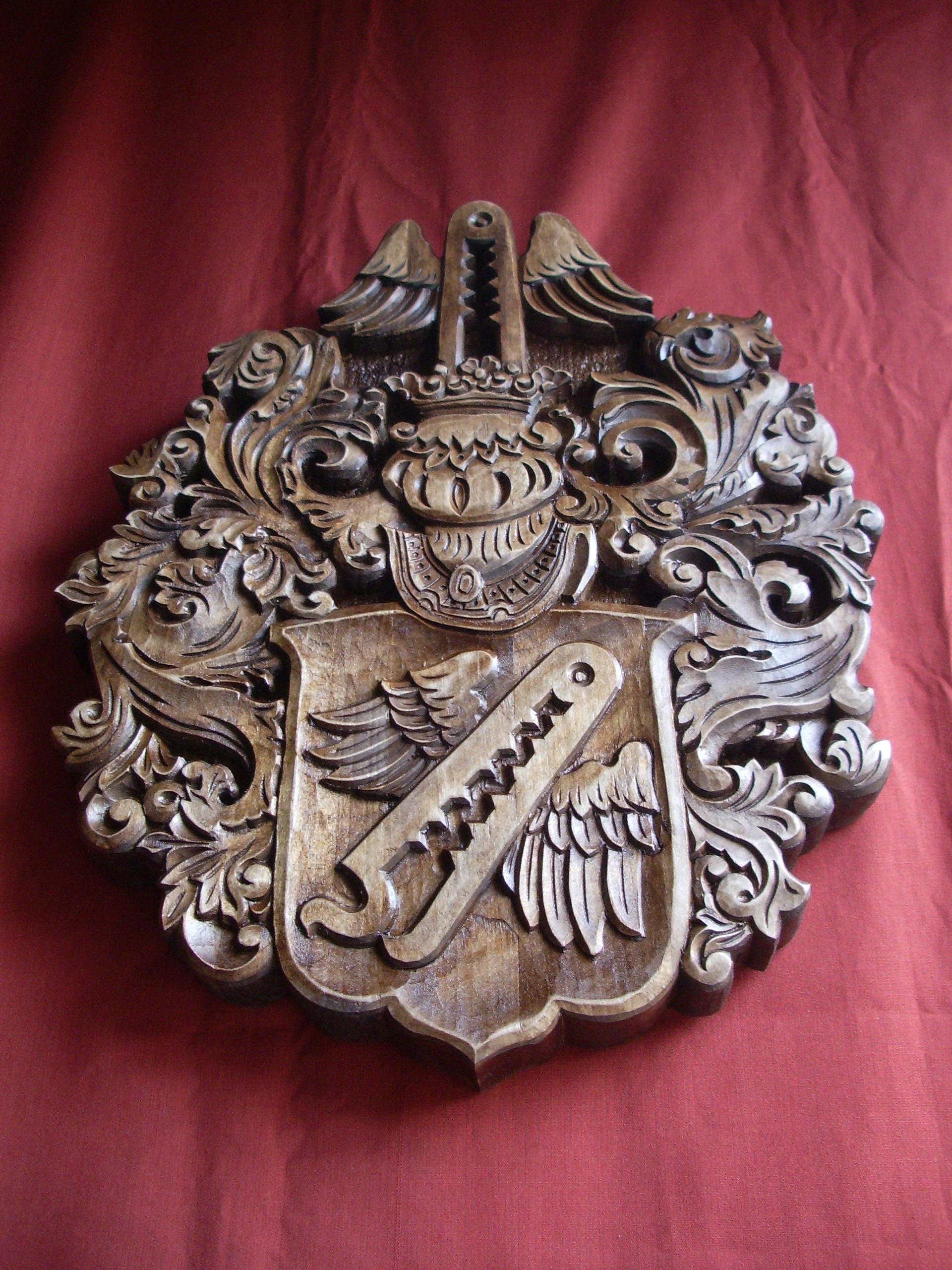 Custom Family Shield Coat of Arms Personalized Family Crest | Etsy