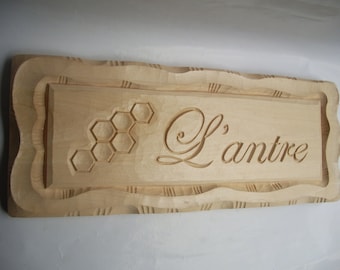 Custom Wood Sign Personalized House Plaque Family Name | Etsy