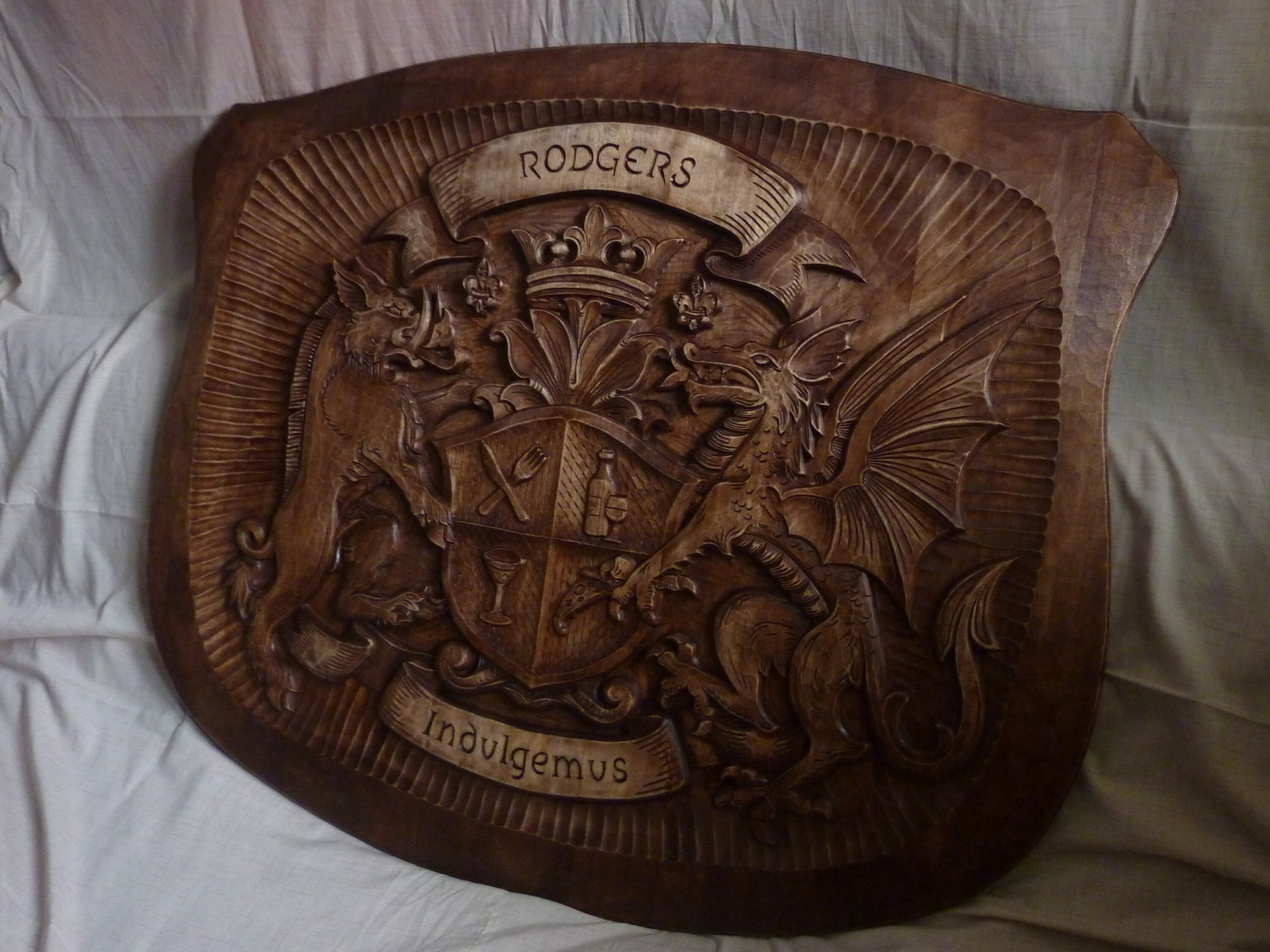 Custom Family Crest Coat of Arms Personalized Family Shield | Etsy