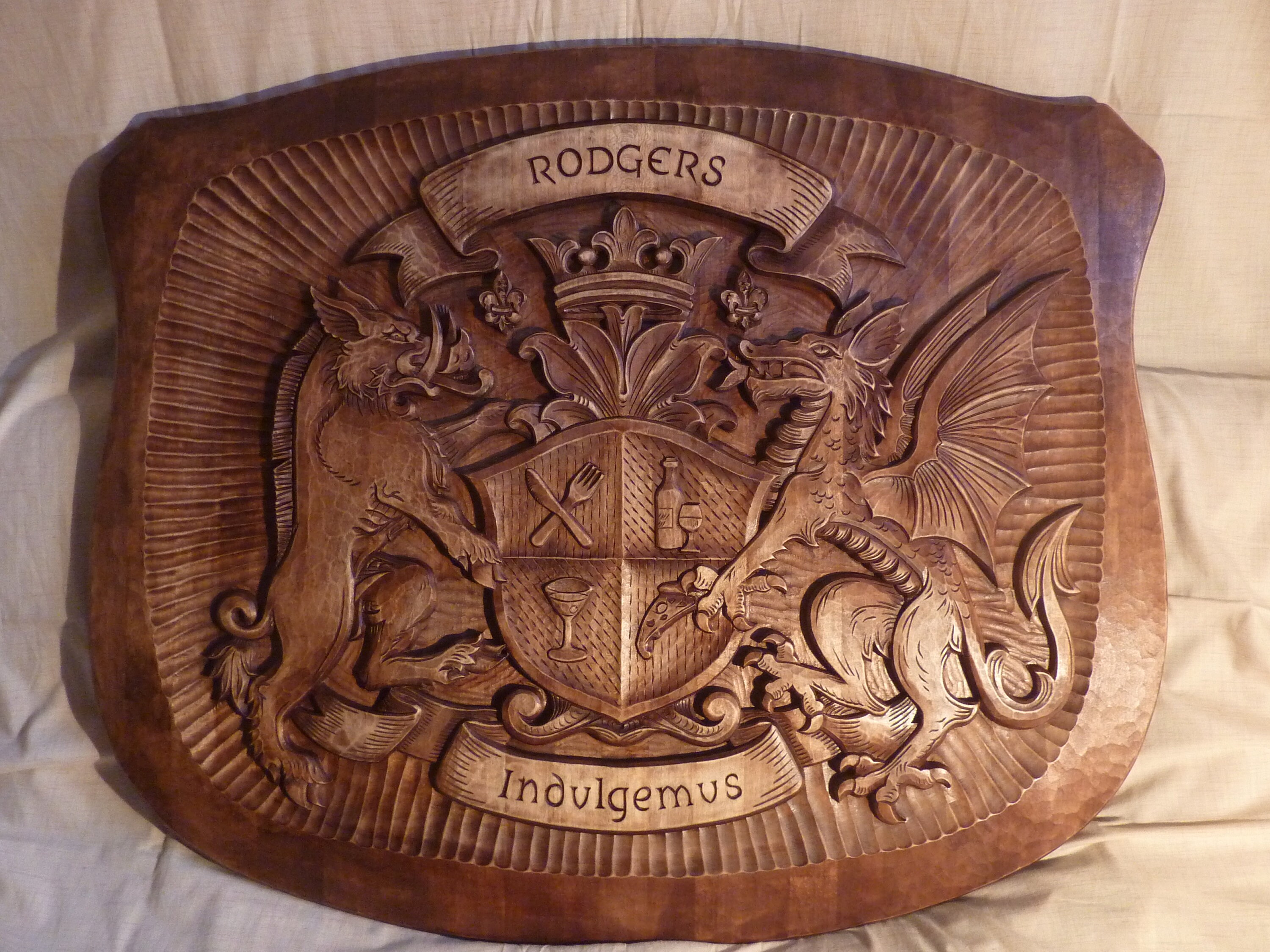 Custom Family Crest Coat of Arms Personalized Family Shield | Etsy