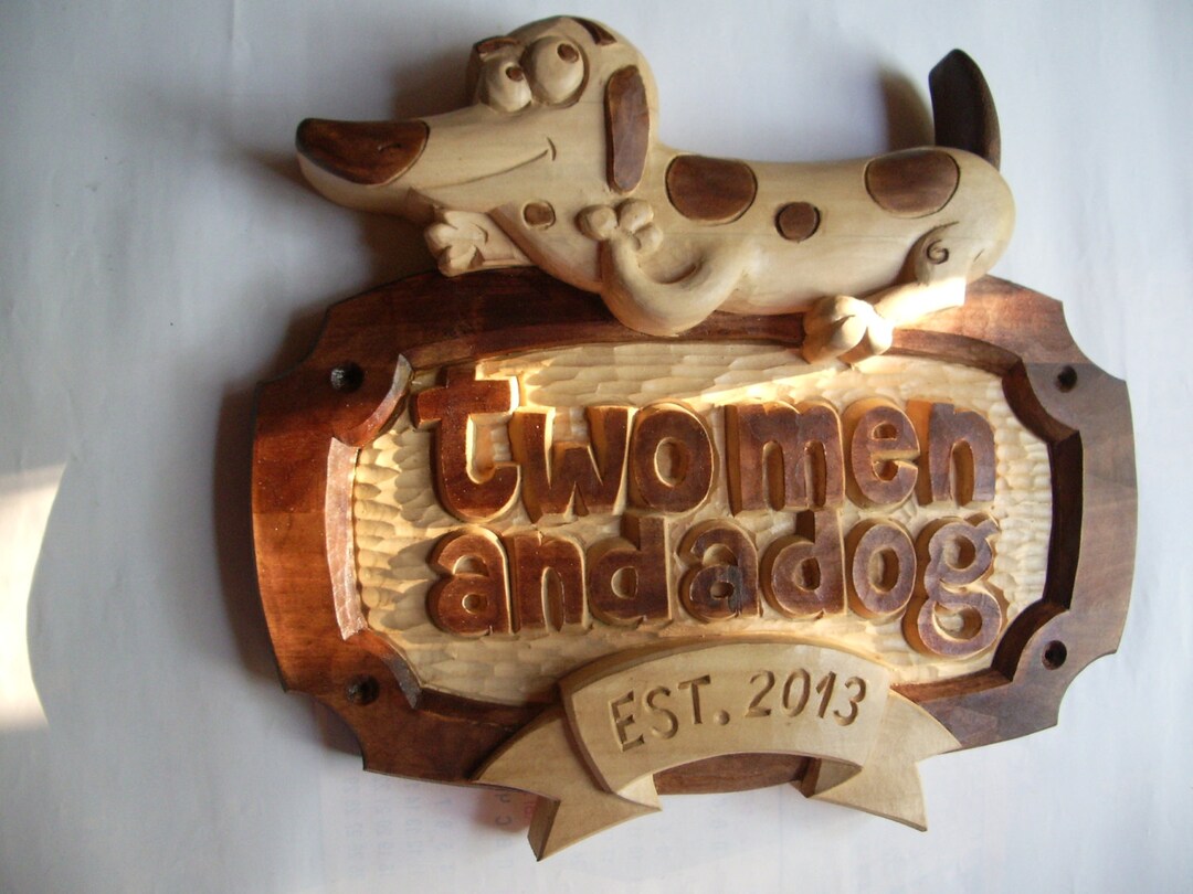 Personalized Wood Sign, Custom House Plaque, Family Name, Established ...