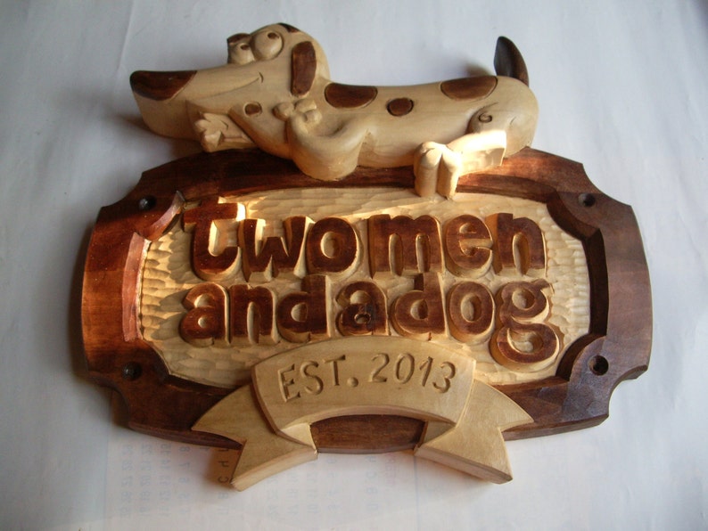 Personalized Wood Sign Custom House Plaque Family Name - Etsy