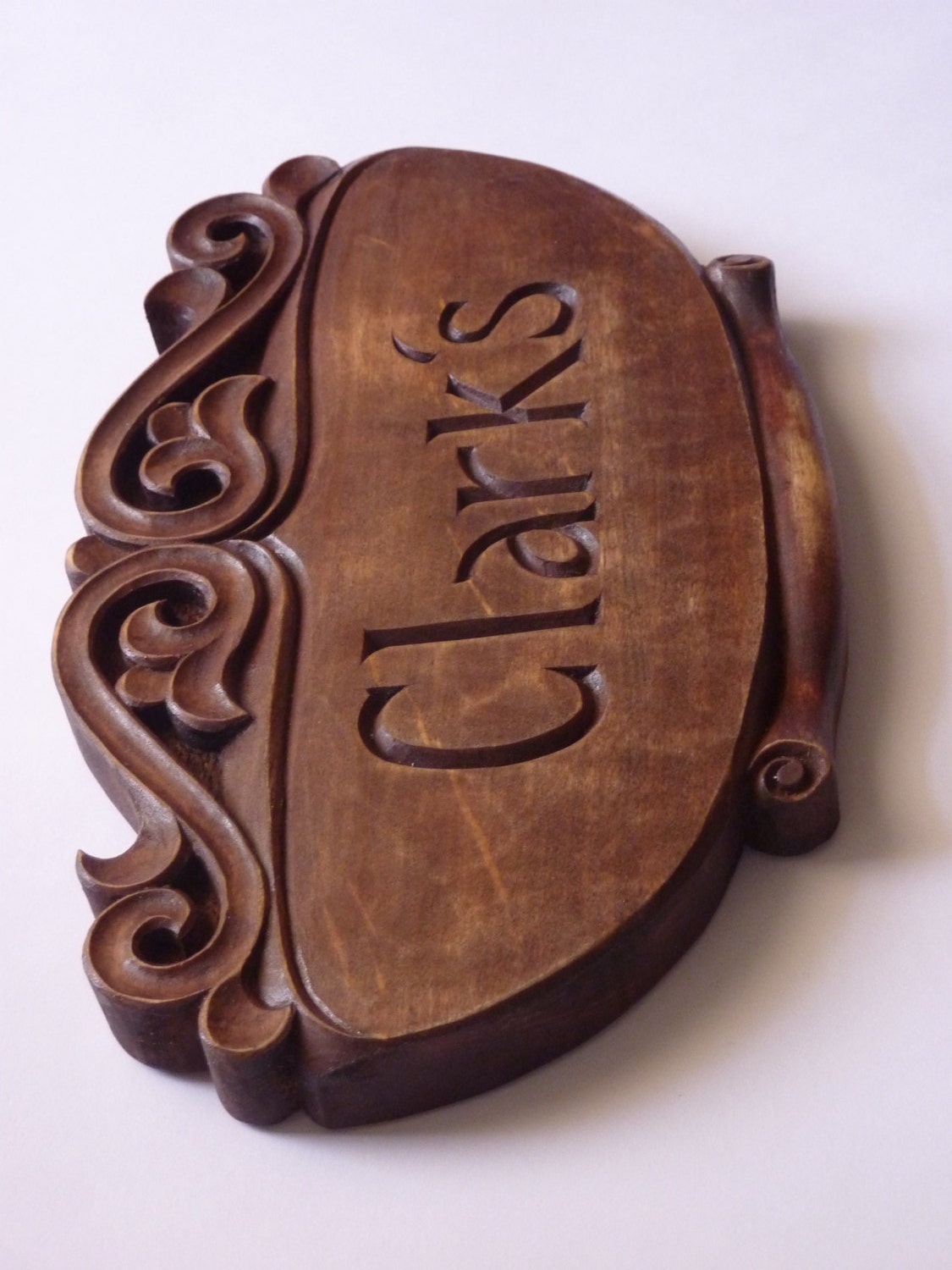 Custom Wood Sign Personalized House Plaque Family Name - Etsy