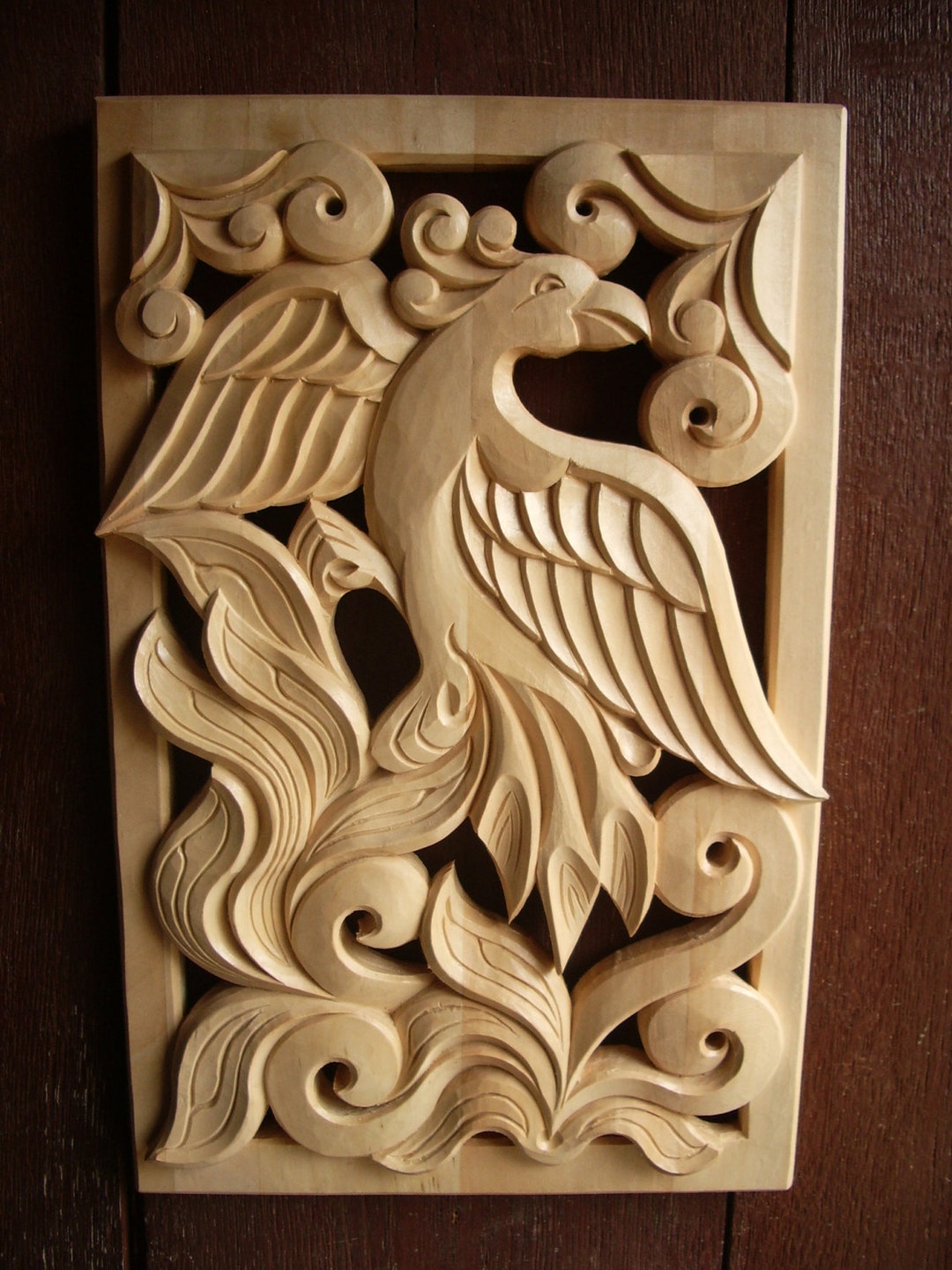 Woodcarving, Home Décor, Wood Art, Woodcraft, Woodworking, Wooden ...