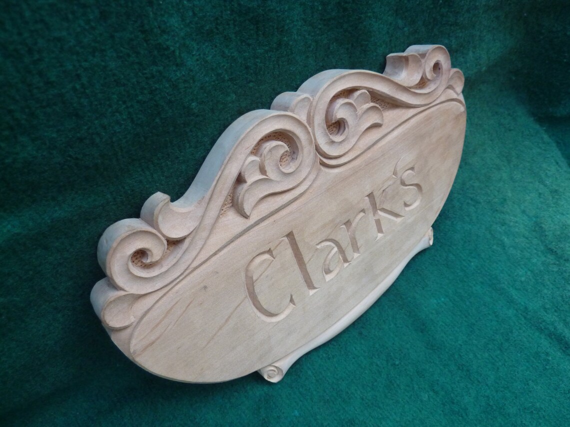 Custom Wood Sign Personalized House Plaque Family Name - Etsy