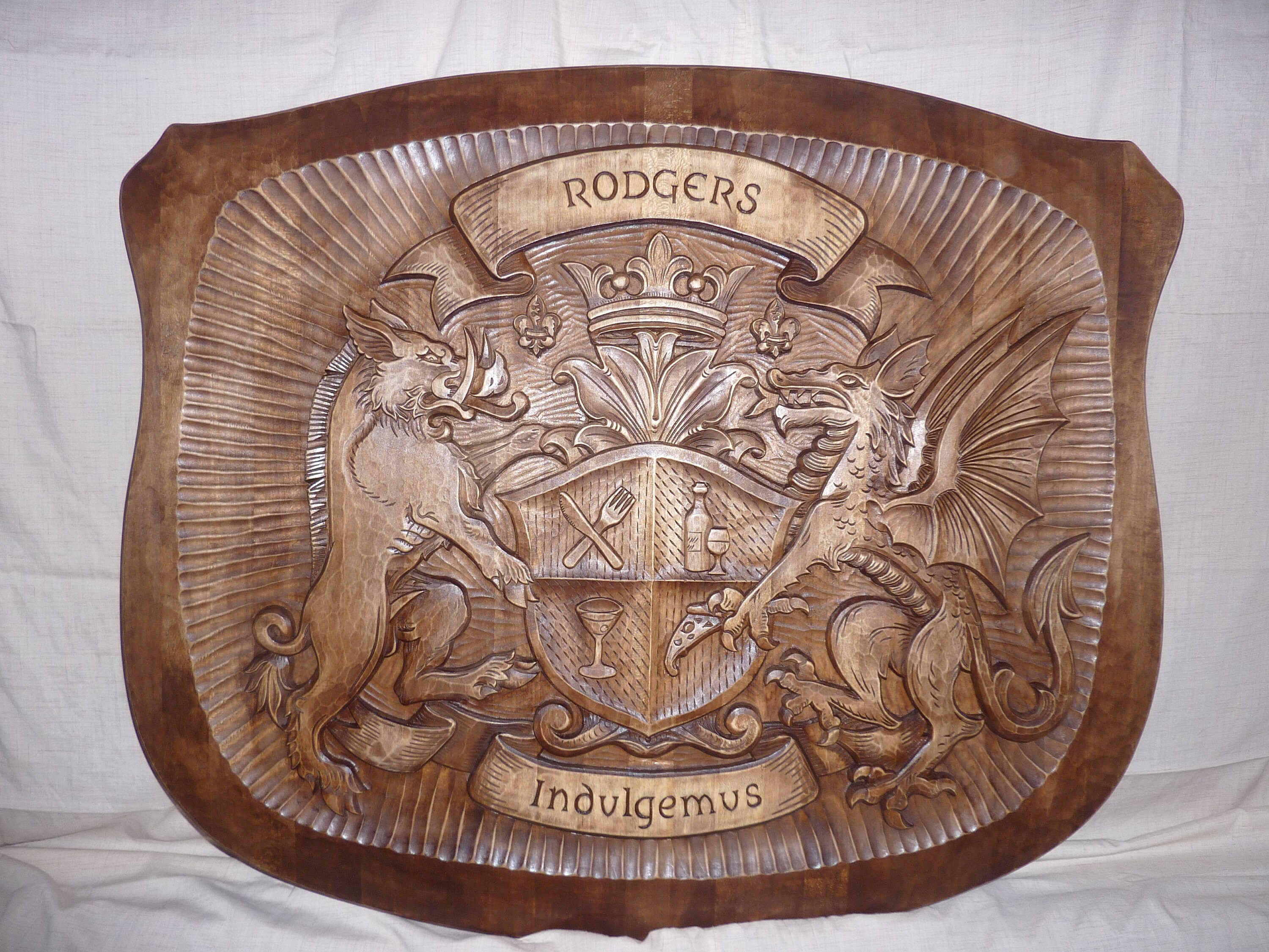 Custom Family Crest Coat of Arms Personalized Family Shield | Etsy