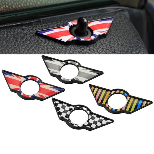 Mini Cooper Door Lock Badge - Etsy