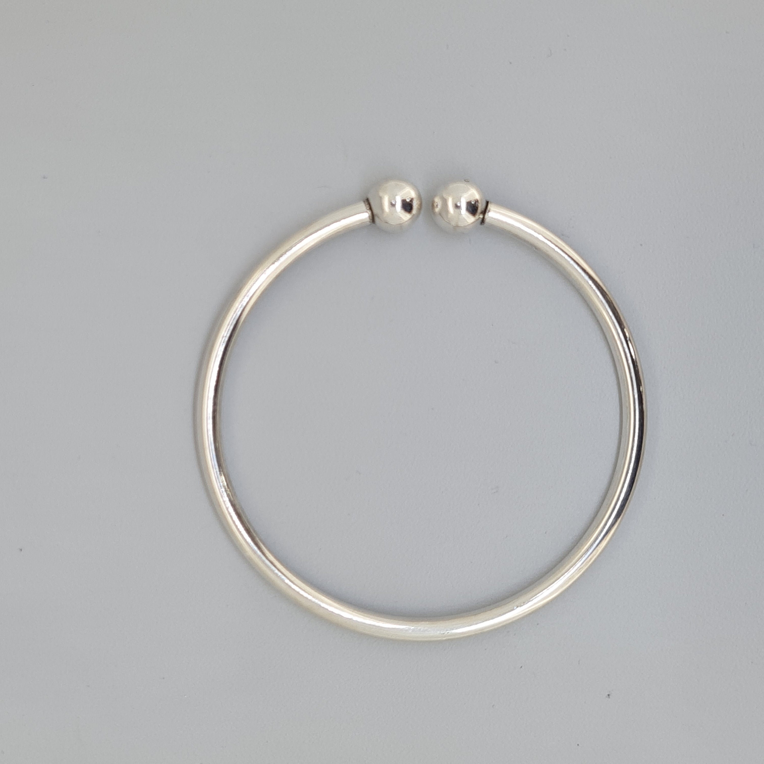 Silver Stacking Bracelets Small to Big Silver Bracelet Arm - Etsy