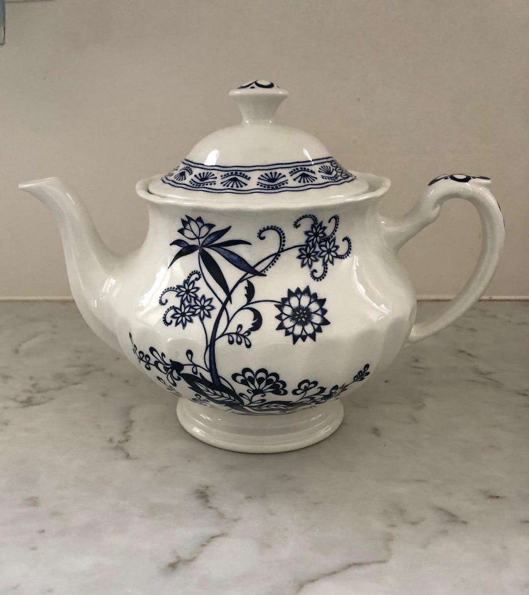J G Meakin Nordic Teapot - Etsy