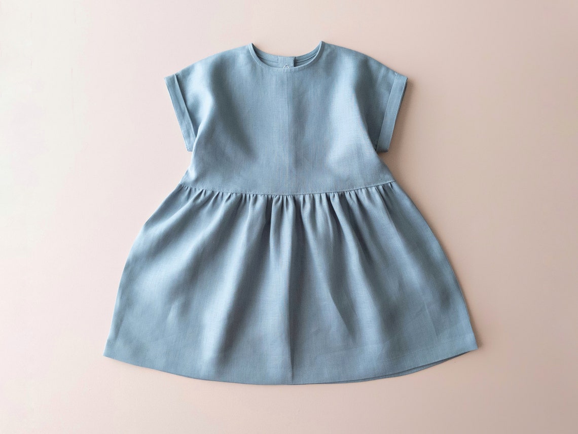 Oversized Dress Digital PDF Sewing Pattern, Boxy Dress Pattern, Girls ...