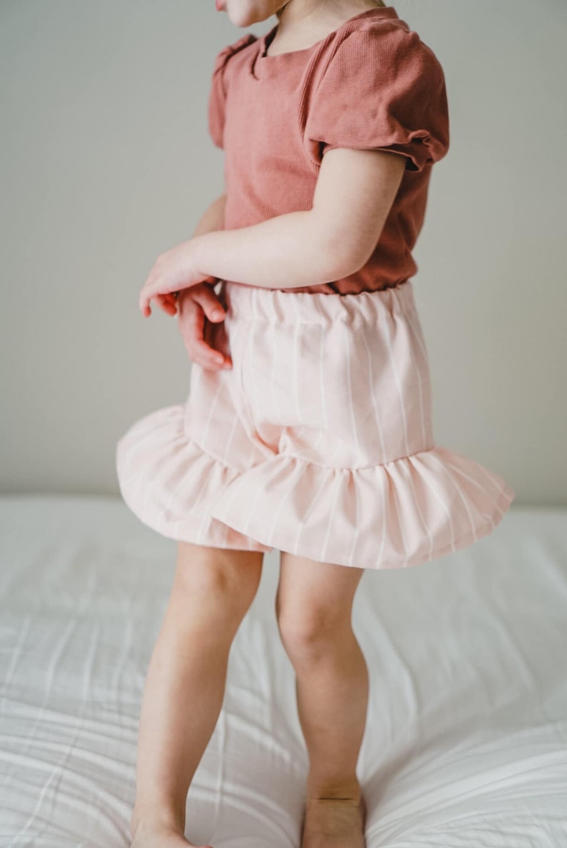 Ruffle Shorts PDF Sewing Pattern Baby and Child Girl's | Etsy