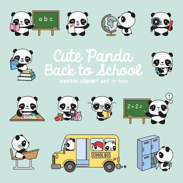 Kawaii Panda - Etsy