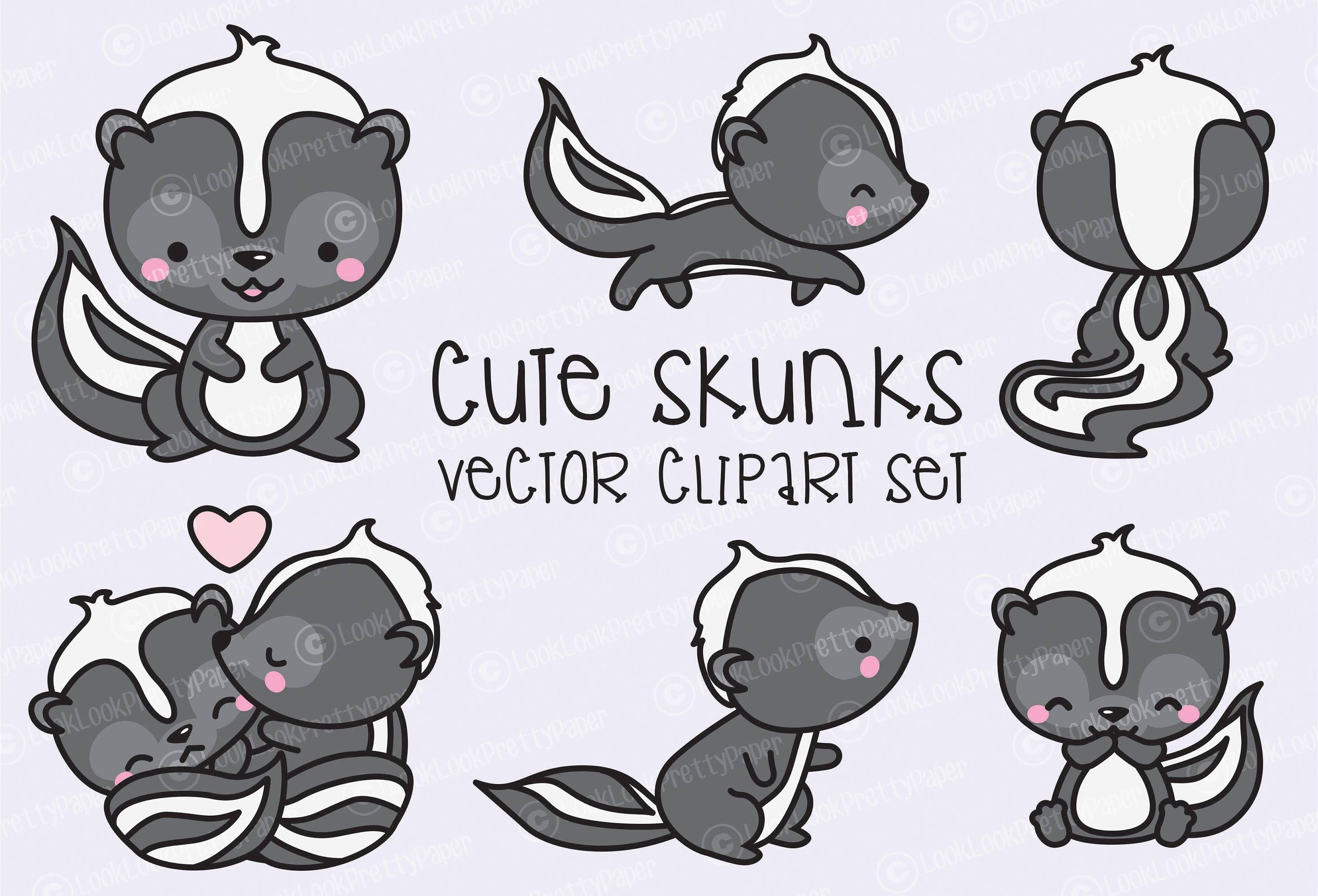 Cute Skunks