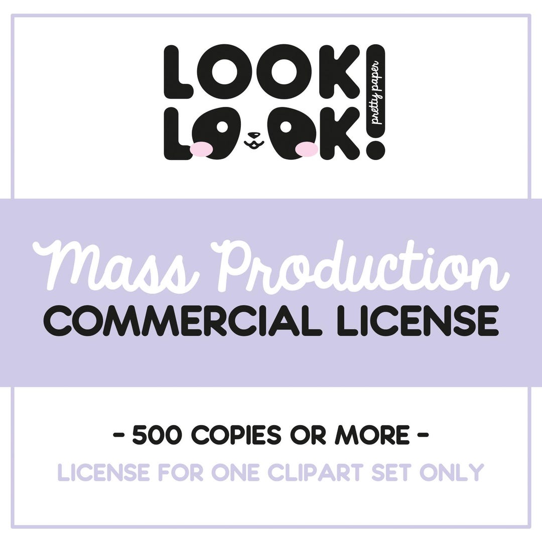 Commercial Use License - Mass Production License - 500 Copies or More ...