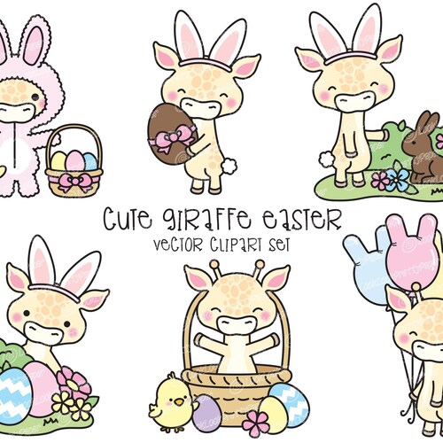 Premium Vector Clipart Kawaii Lambs Cute Lamb Clipart Set - Etsy