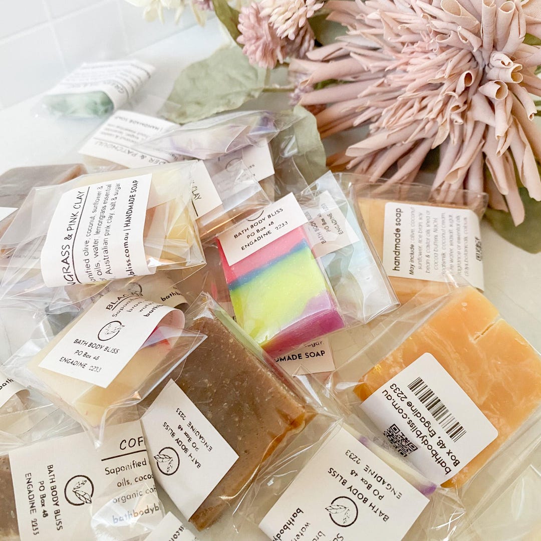 Mini Travel Soaps, Single Use Soaps, Handmade Guest Soaps, Shower ...
