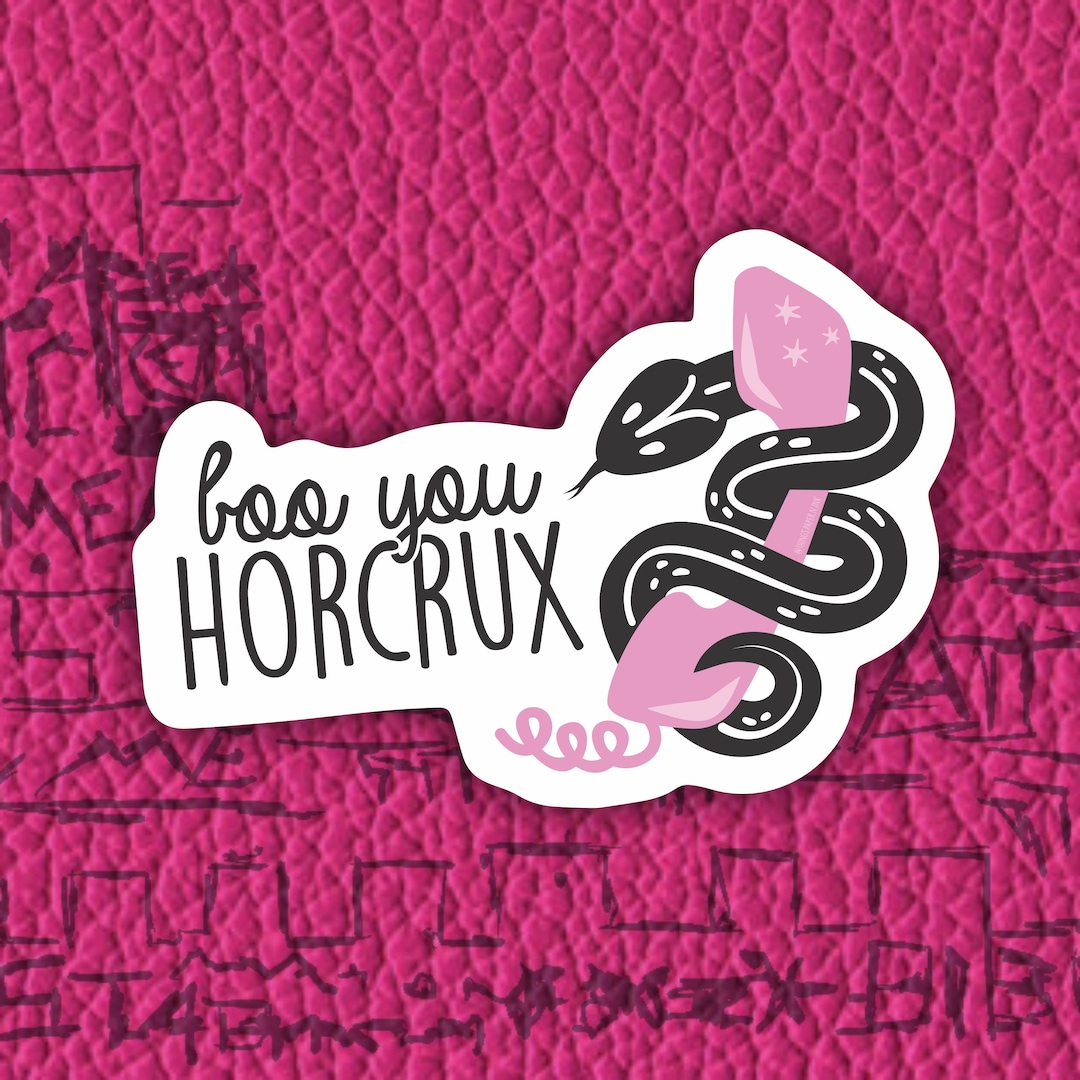 Boo You Horcrux Mean Girls Meme Trendy Waterproof Sticker - Etsy