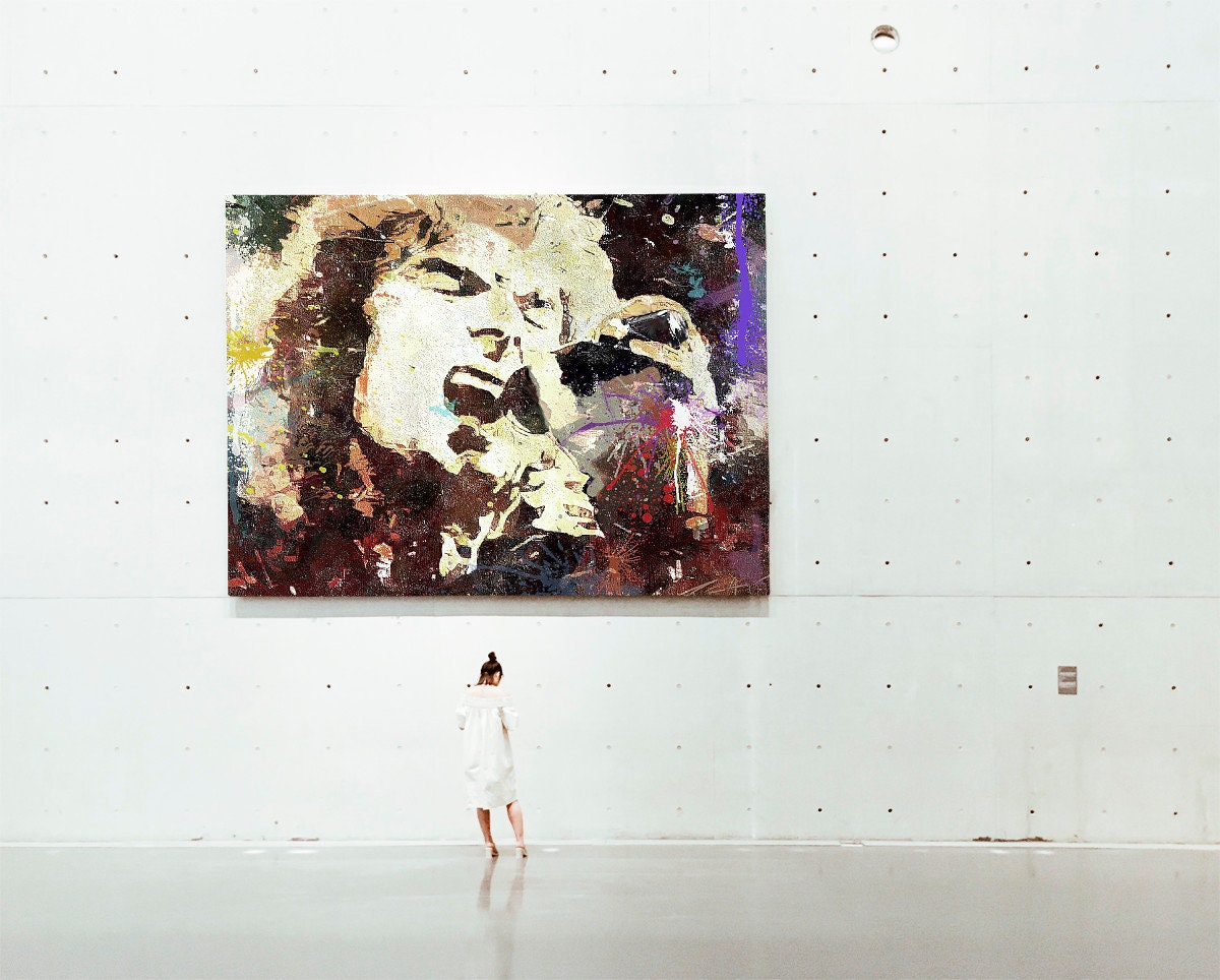 Van Morrison, Portrait Art, Print Poster - Direct From the Artist - Etsy