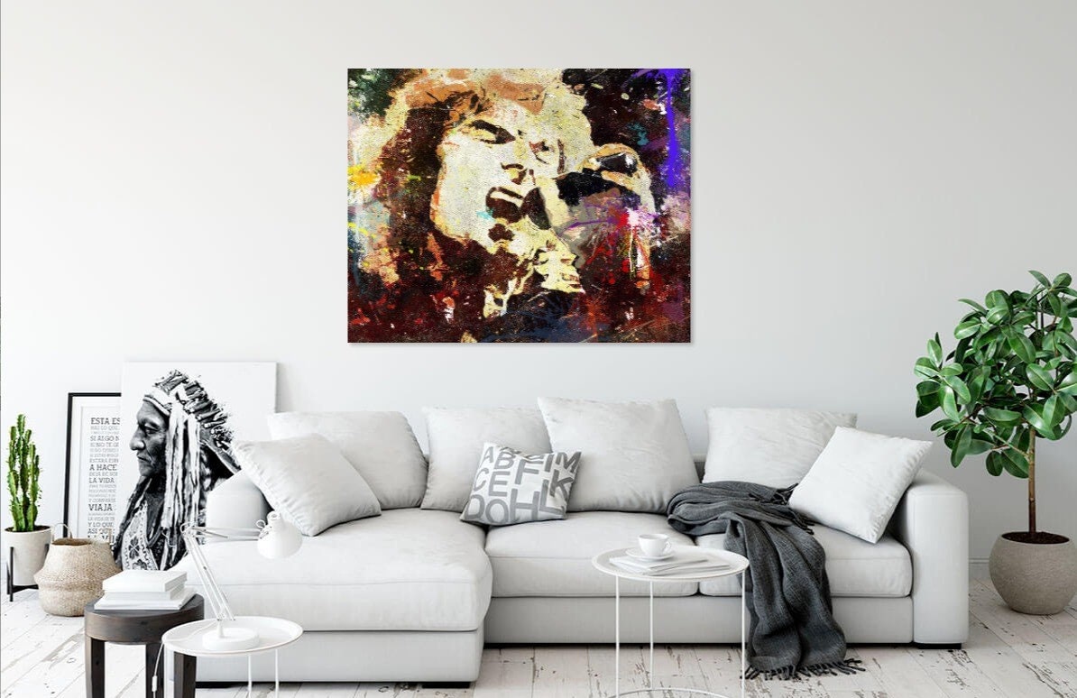 Van Morrison, Portrait Art, Print Poster - Direct From the Artist - Etsy
