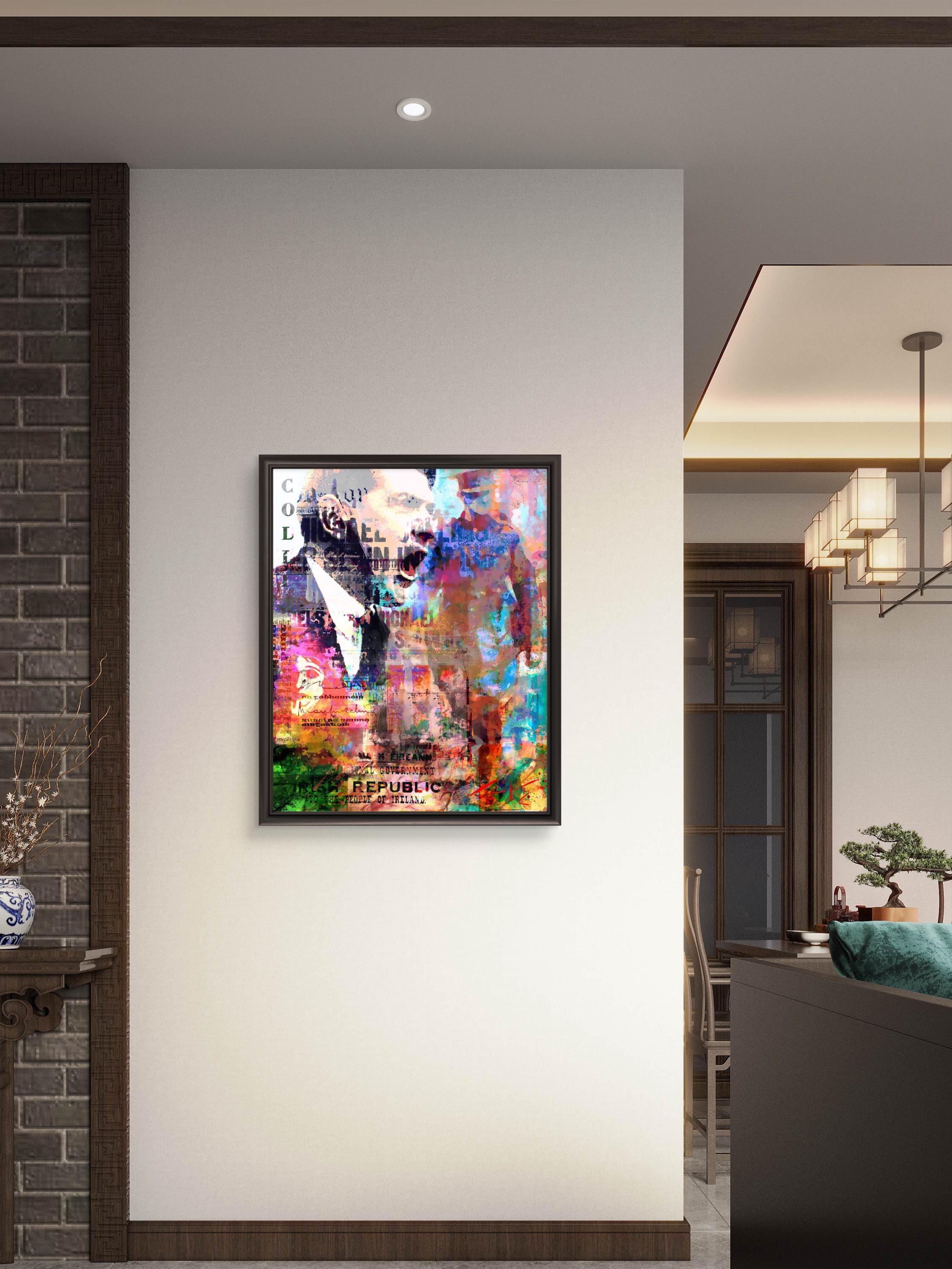 Michael Collins Art Print Poster - Direct From the Artist - Etsy