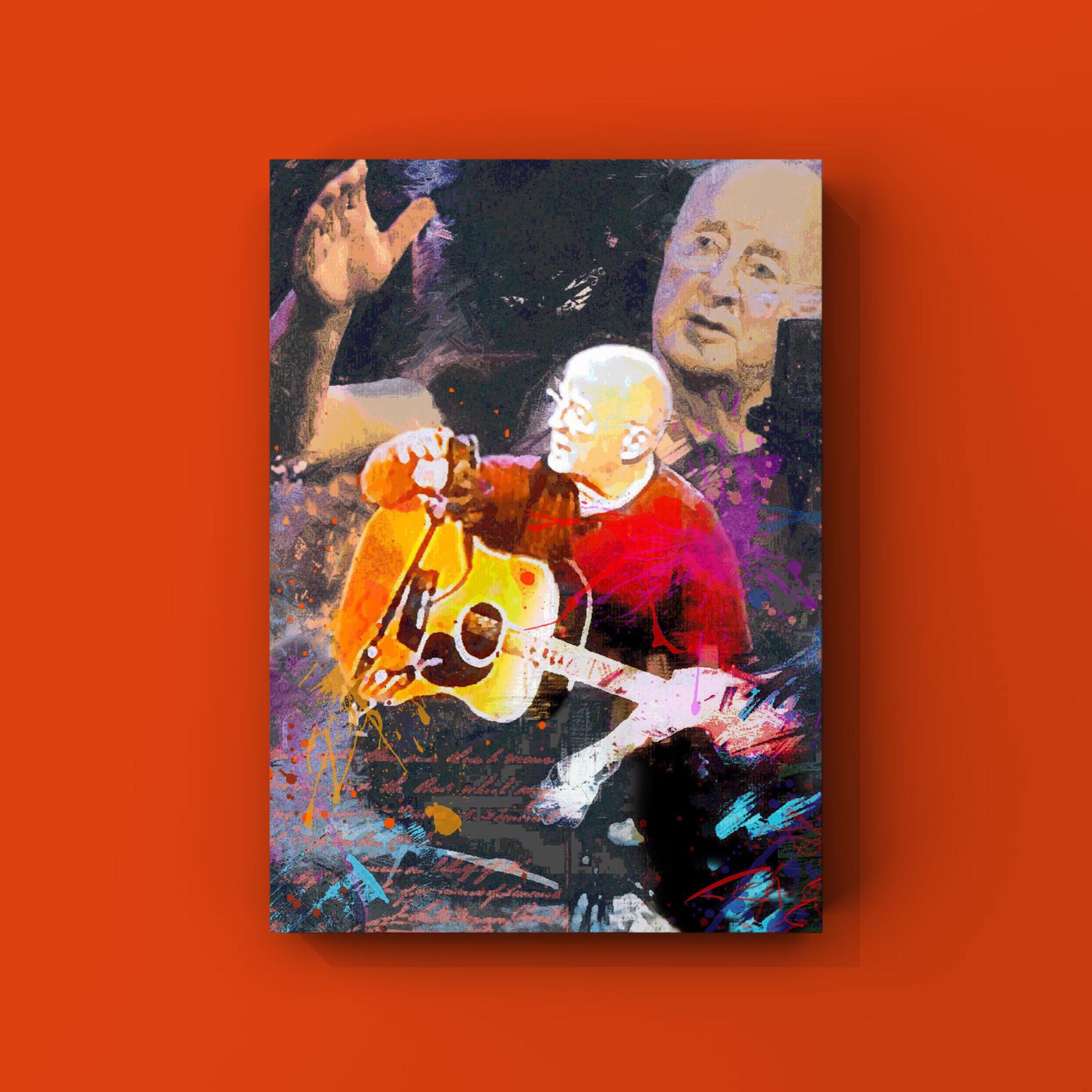 Christy Moore, Portrait Print, Direct From the Artist - Etsy