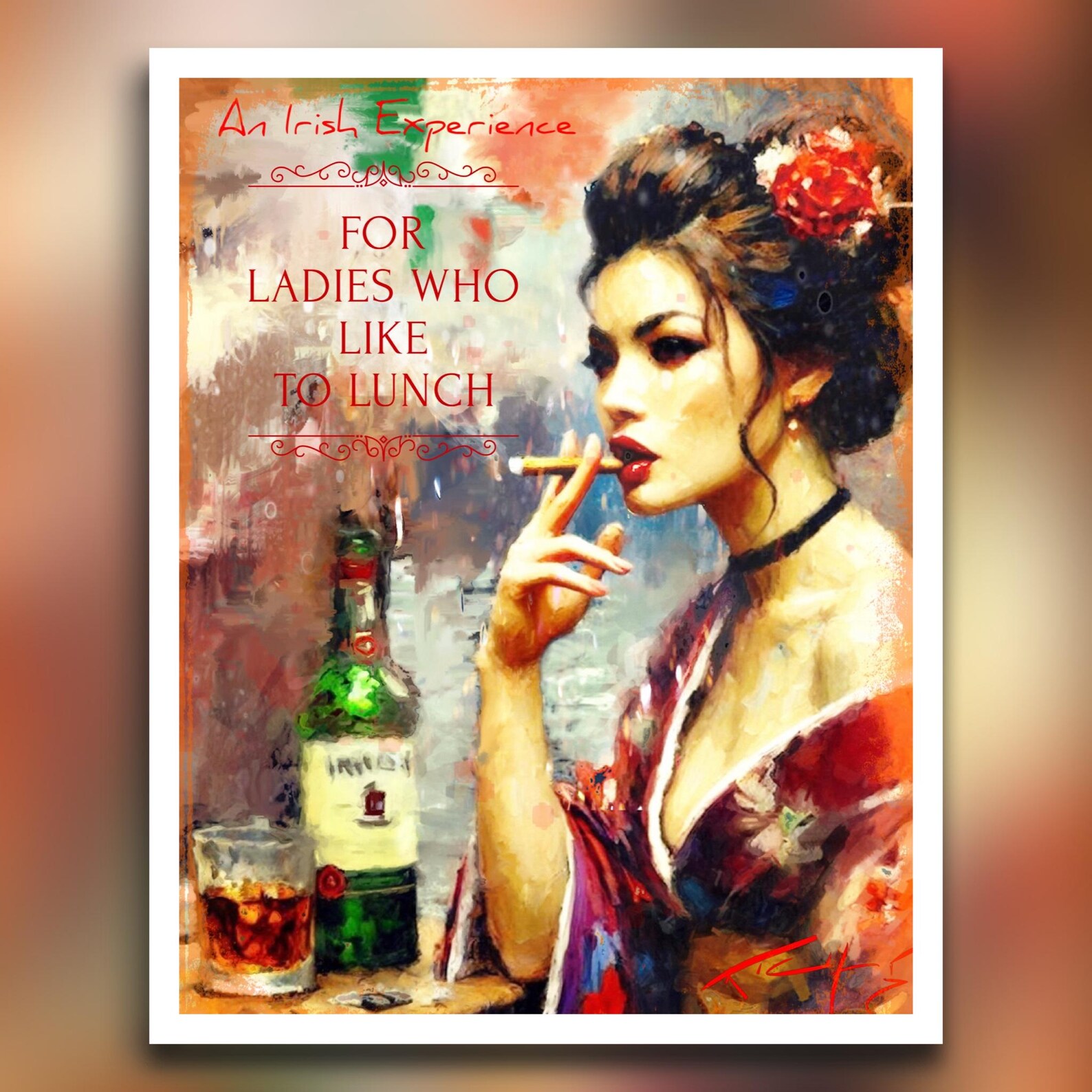 Irish Lunch Break, Print Poster - Direct From the Artist - Etsy UK